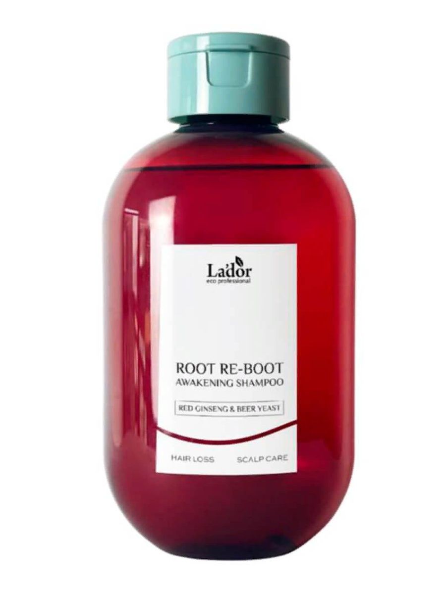 Купить Шампунь для волос с женьшенем и пивными дрожжами Lador Root Re-Boot Awakening Shampoo Red ...