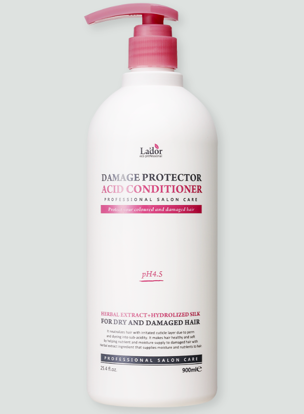 Купить Защитный кондиционер для поврежденных волос Lador Damage Protector Acid Conditioner, 900 ...